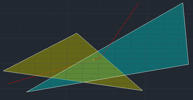 CAD Forum Intersection Of A 3D Curve With A 3D Surface In AutoCAD 