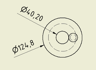 CAD Forum - How to create a diameter/radius dimension with a horizontal ...