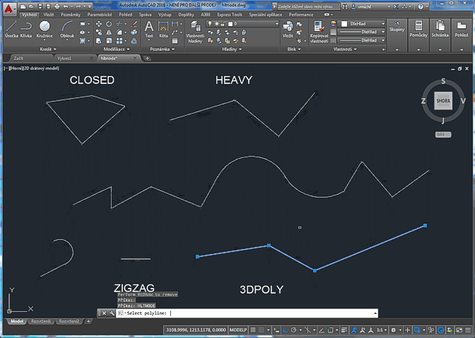 CAD Forum How To Highlight Polyline Nodes And Segments And Directions 