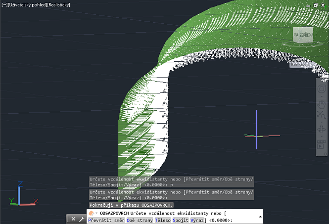 Cad Forum 3d Offset Of A Surface